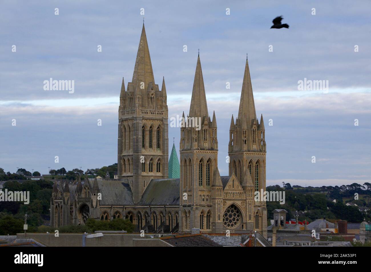Kathedrale von Truro, Suedengland | usage worldwide Stock Photo - Alamy