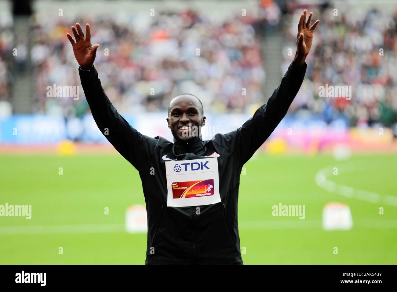 Will Claye (USA) ) during the IAAF World Athletics Championships Triple ...
