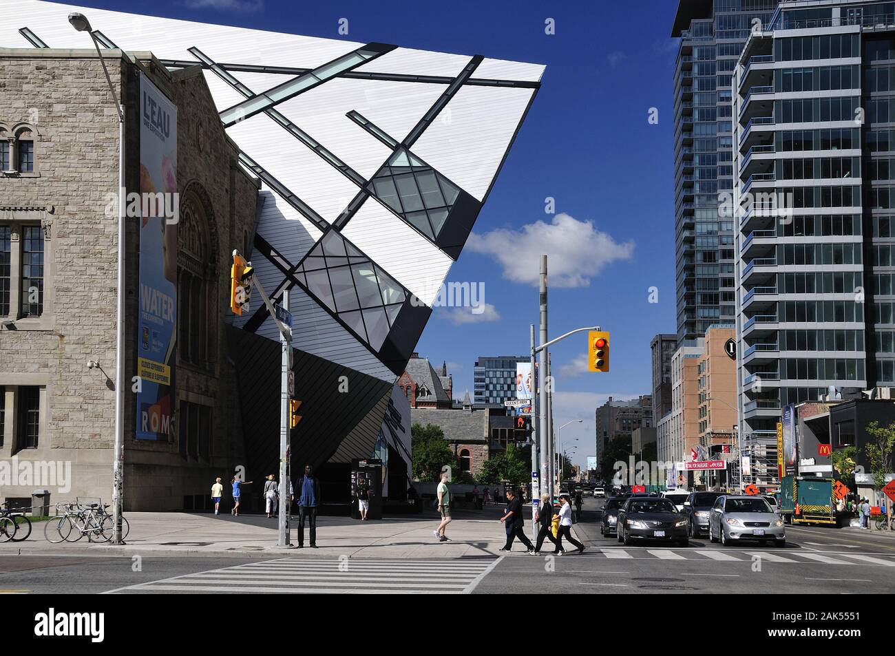 Toronto: Royal Ontario Museum, Kanada Osten | usage worldwide Stock ...