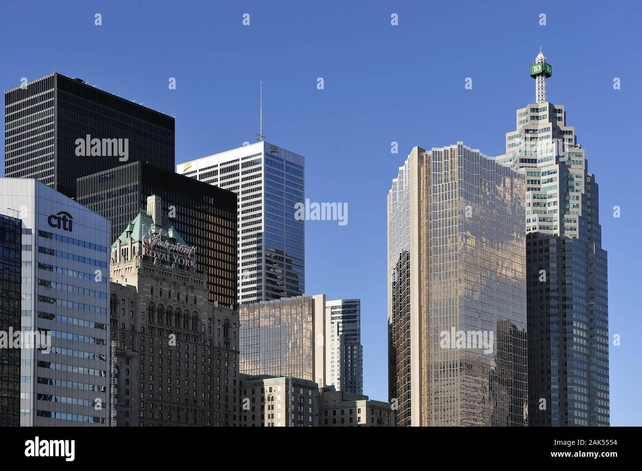 Downtown Toronto, Kanada Osten | usage worldwide Stock Photo - Alamy