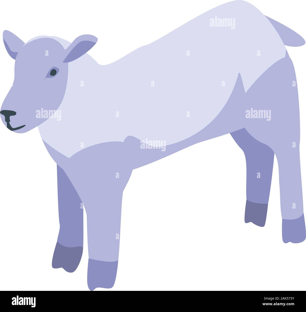 Mammal sheep icon, isometric style Stock Vector Image & Art - Alamy