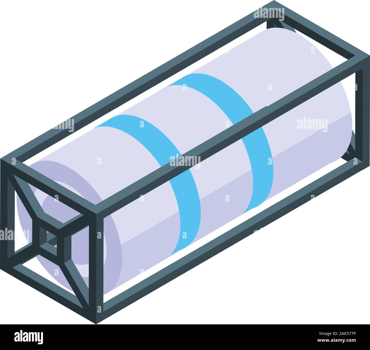 Tank cargo container icon, isometric style Stock Vector Image & Art - Alamy