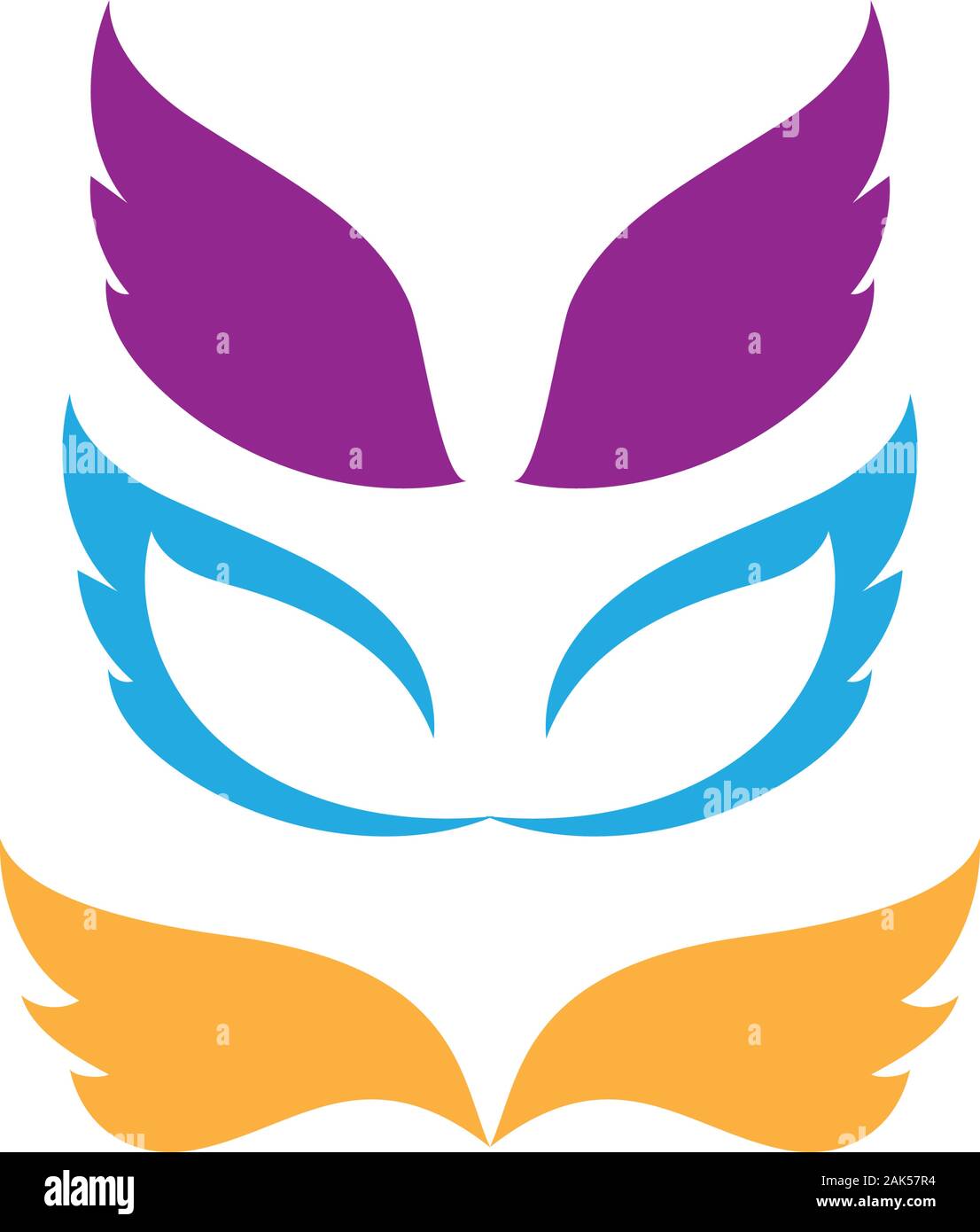 Wing logo and symbol business template vector Stock Vector Image & Art ...