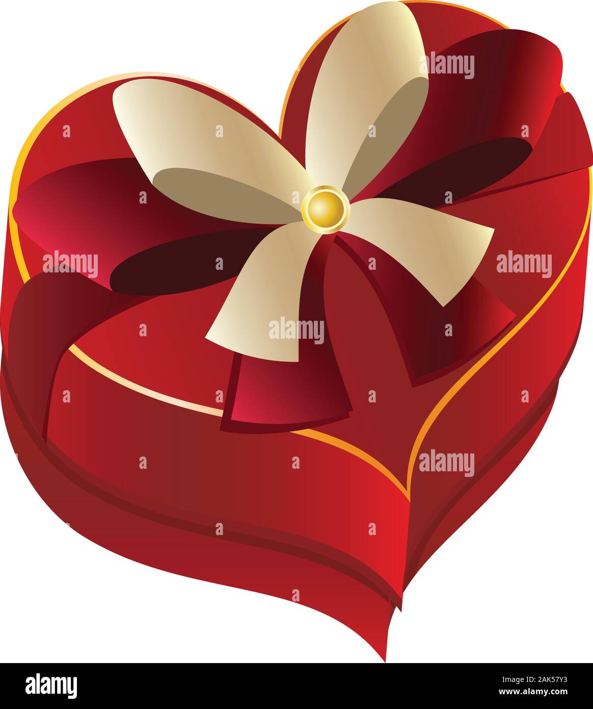 Red lace ribbon Stock Vector Images - Alamy