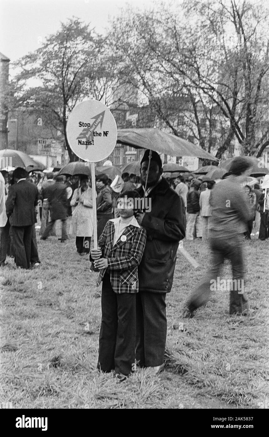 Altab Ali Demonstration May 1978 Stock Photo - Alamy