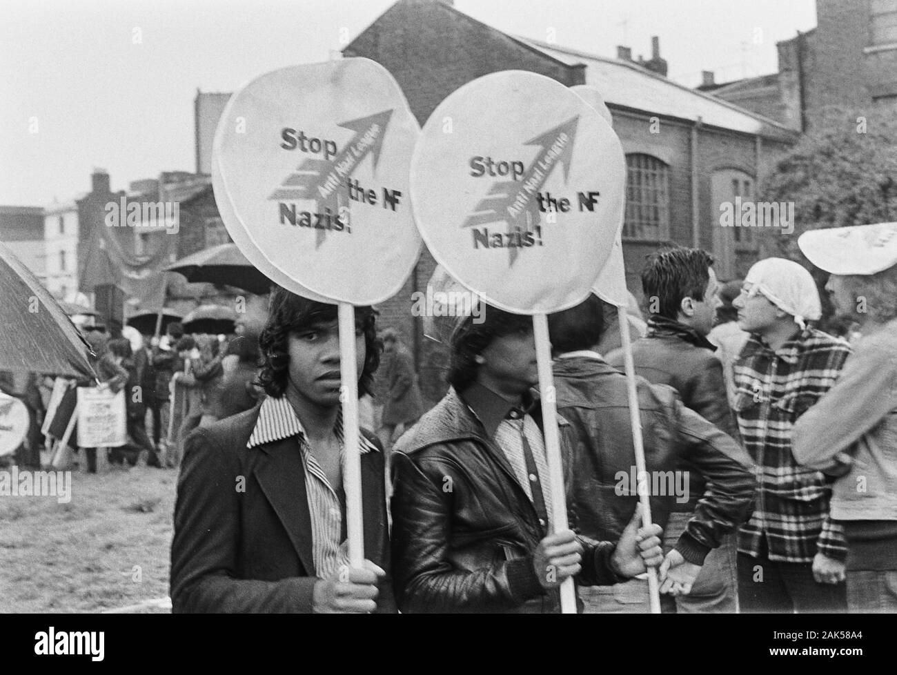 Altab Ali Demonstration May 1978 Stock Photo - Alamy