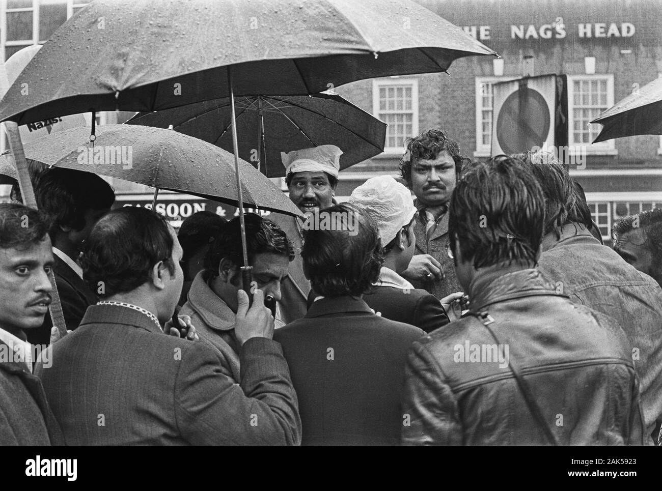 Altab Ali Demonstration May 1978 Stock Photo - Alamy