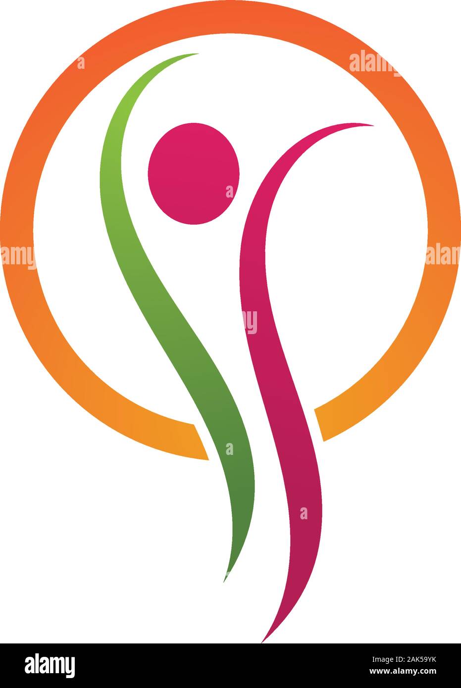 Success people health life logo and symbol vector Stock Vector Image ...