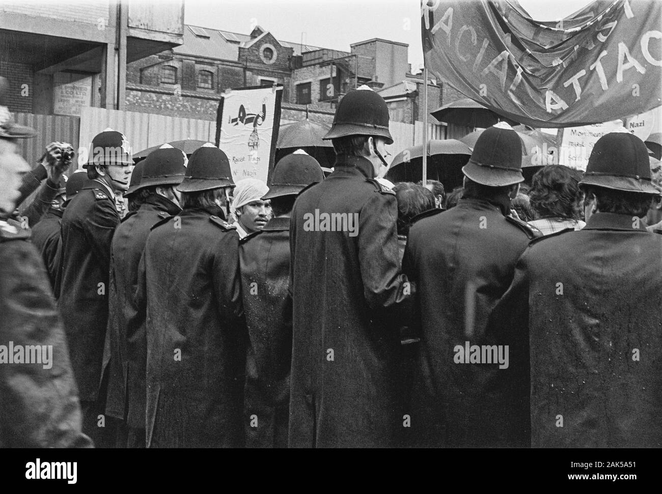 Altab Ali Demonstration May 1978 Stock Photo - Alamy