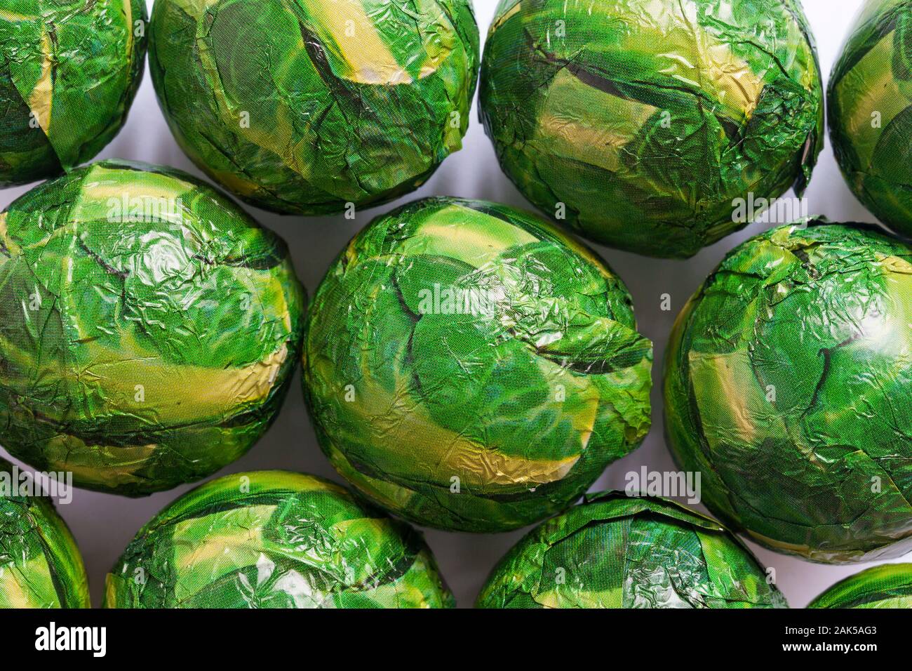 foil wrapped chocolate Giant Sprouts from M&S Giant Sprouts & Satsumas ...