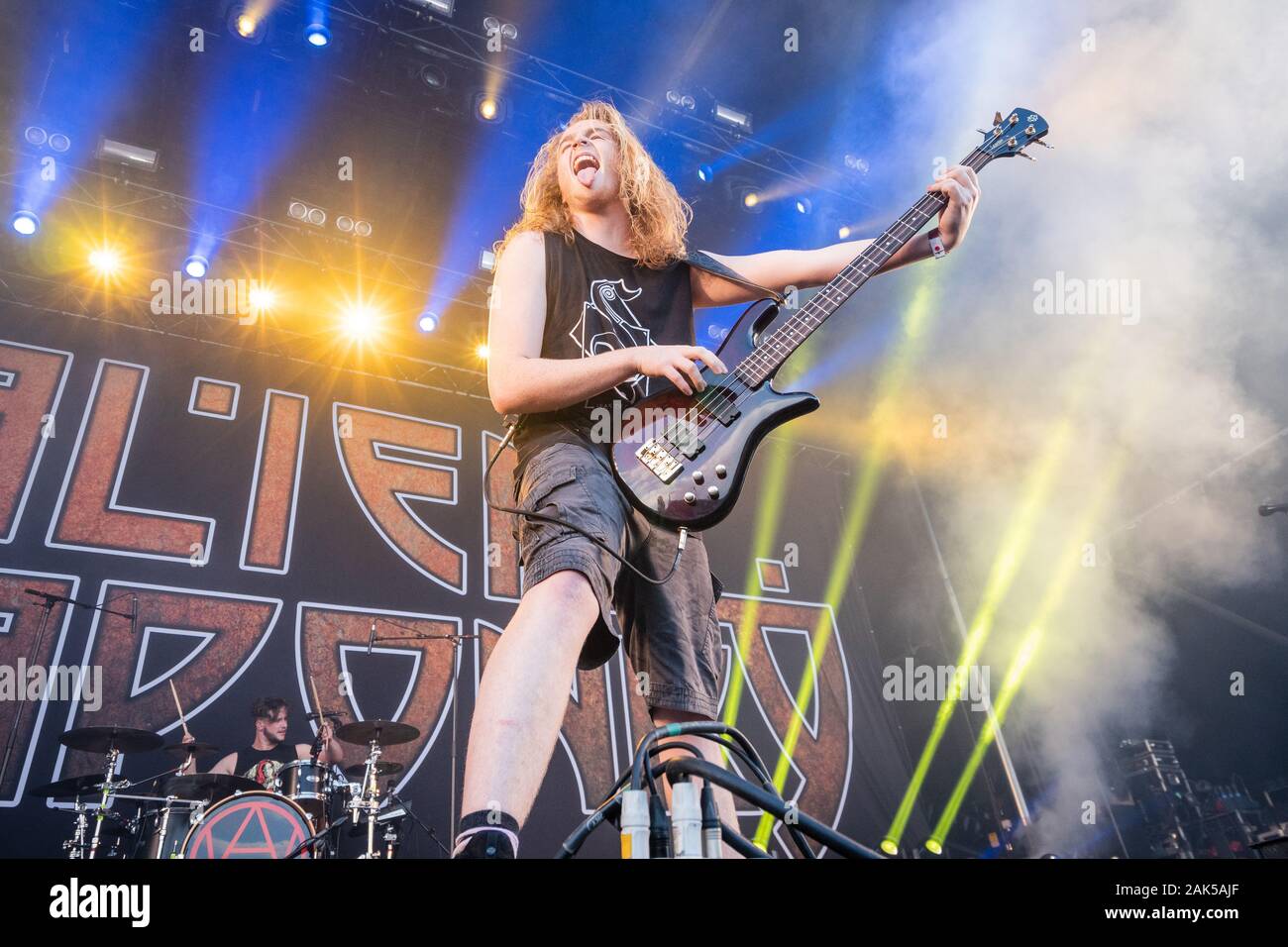 Copenhagen, Denmark. 21st, June 2019. Alien Weaponry, the heavy metal ...
