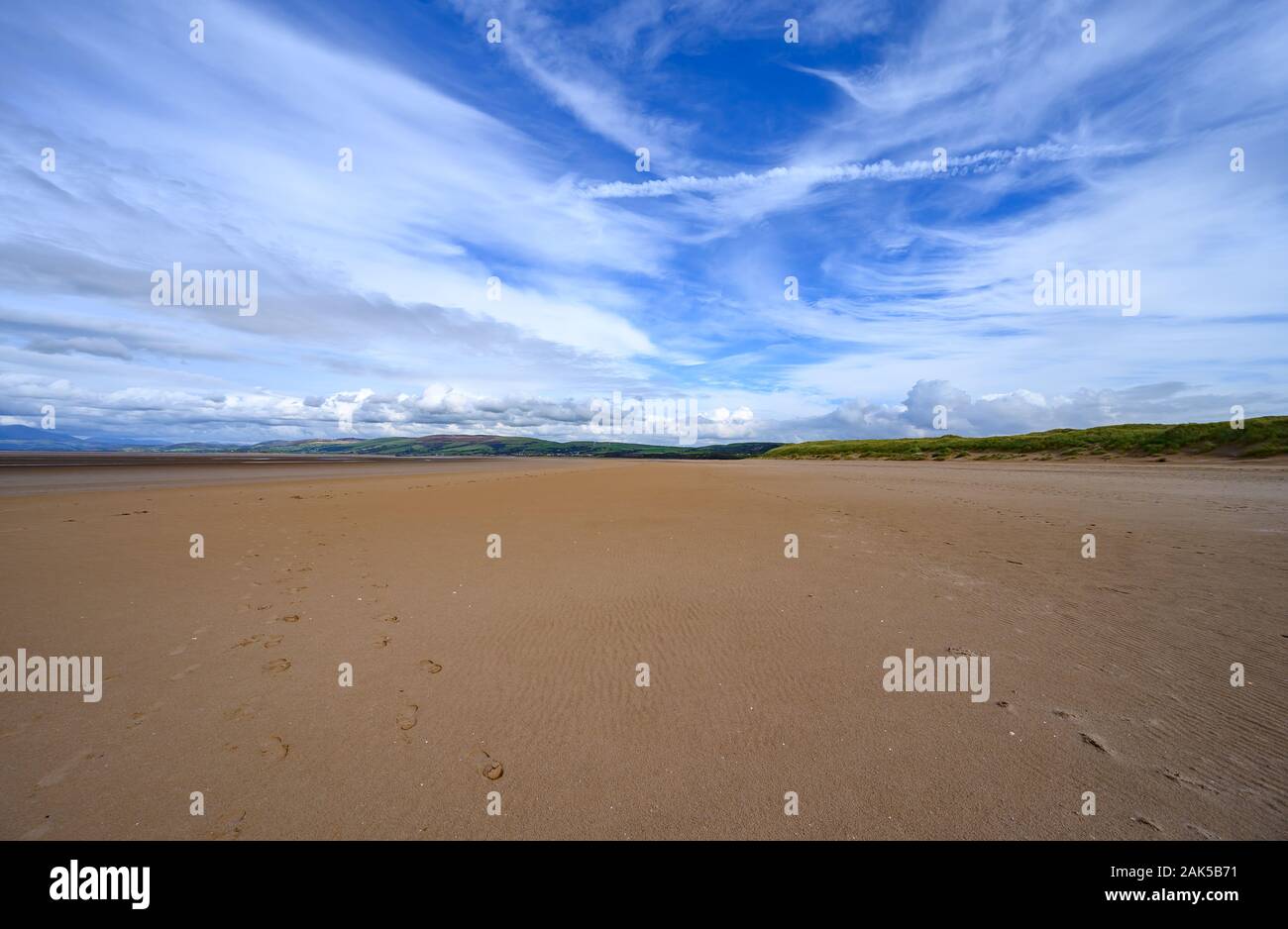 Sandscale Haws coastal reserve, Kirkby in Furness, Cumbria Stock Photo ...