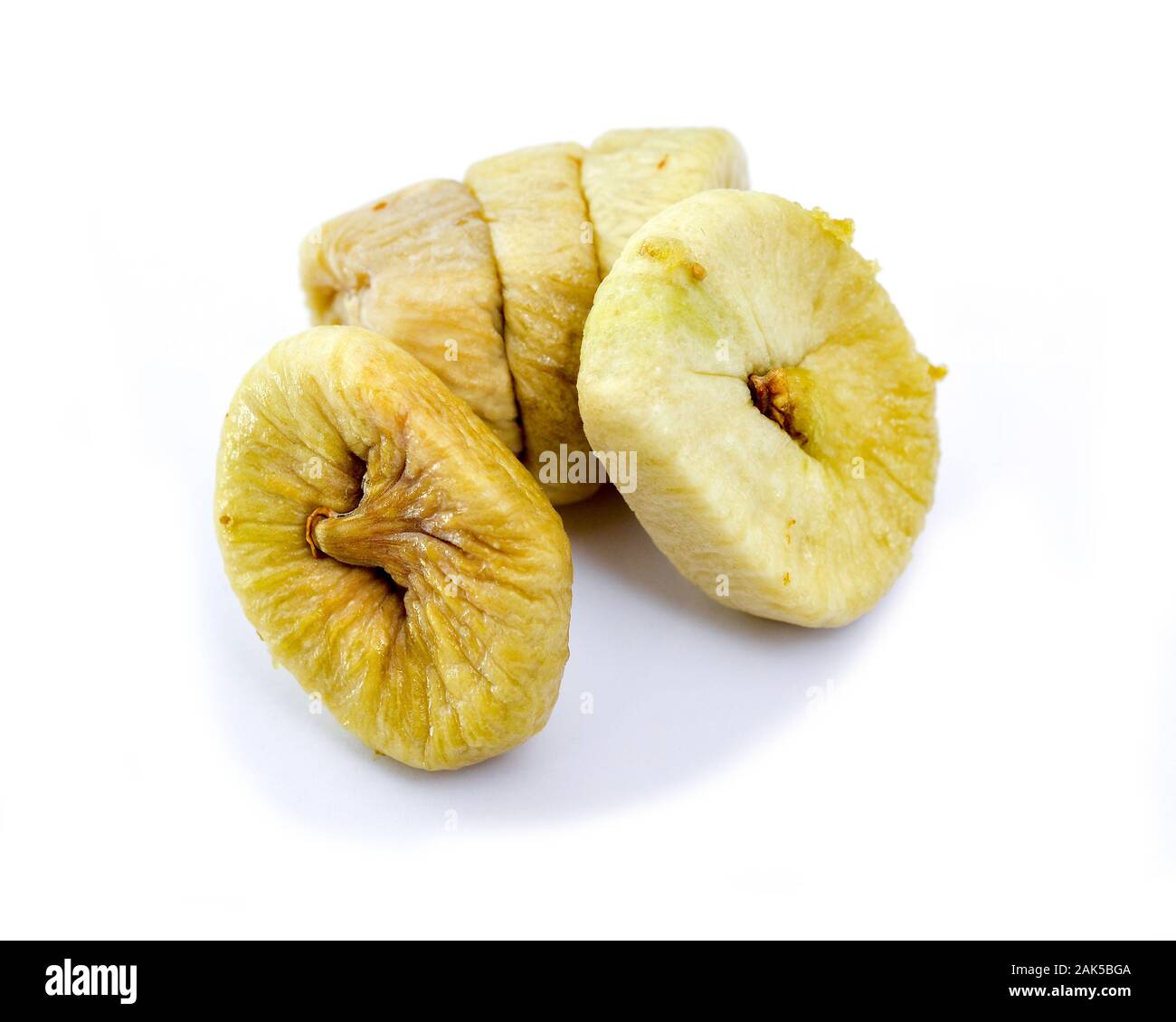 dry fig fruits on a white background image Stock Photo - Alamy
