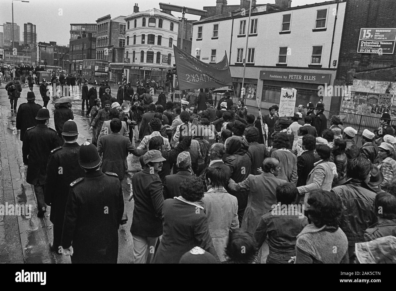Altab Ali Demonstration May 1978 Stock Photo - Alamy