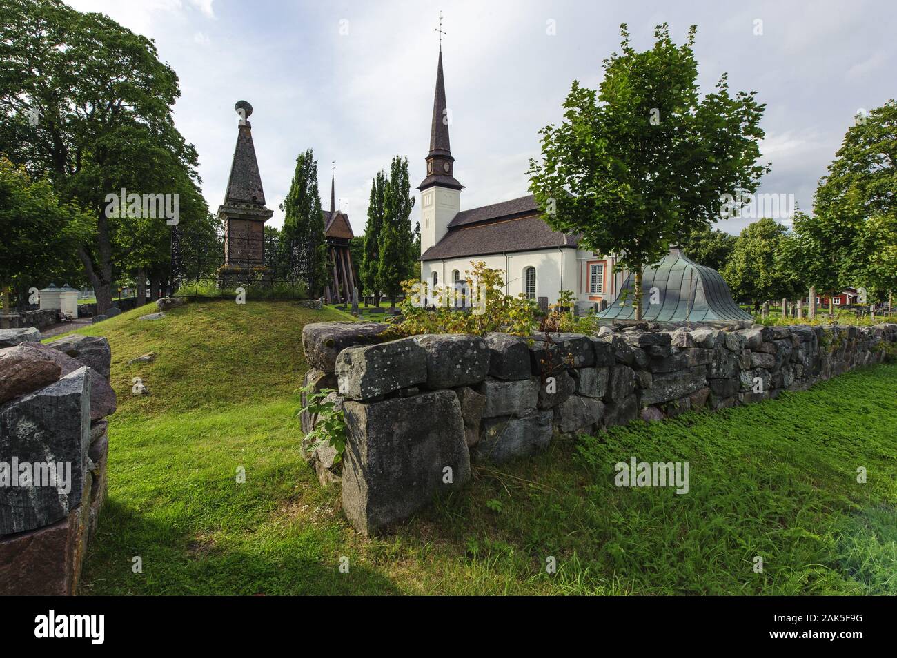 Dorfkirche in Glanshammar bei Oerebro, Schweden Sueden | usage ...