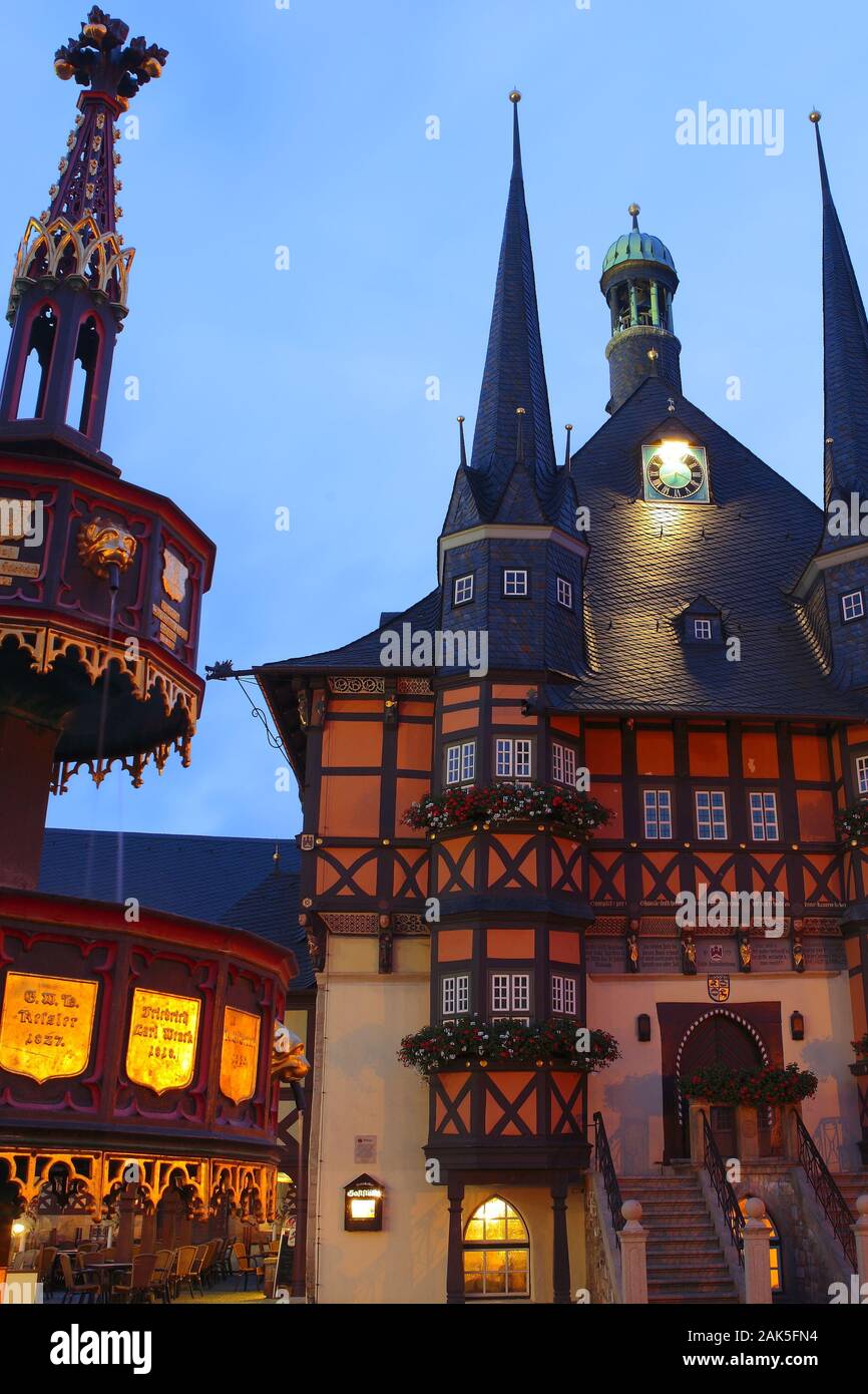 Wernigerode am harz hi-res stock photography and images - Alamy