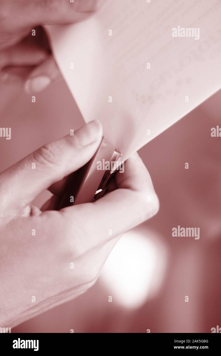 Staple gun woman hi-res stock photography and images - Alamy