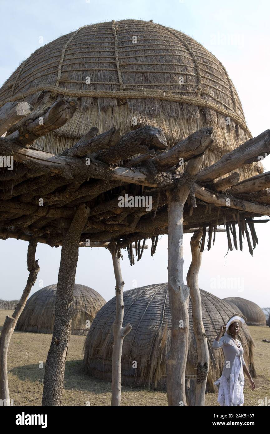 Ondini: KwaZulu Cultural Historical Museum, Suedafrika | usage worldwide Stock Photo - Alamy
