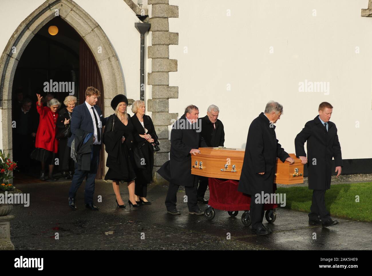 The funeral of RTE presenter Marian Finucane takes place at St Brigid's ...