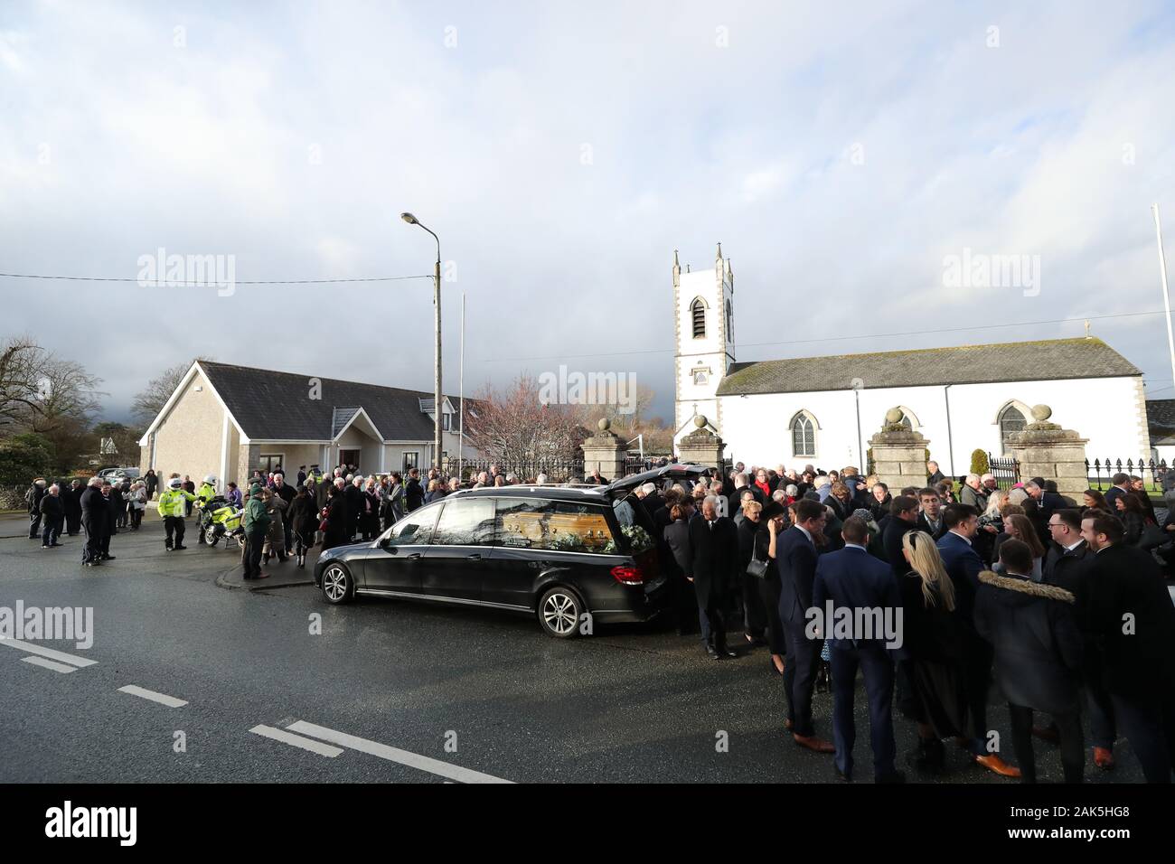 The funeral of RTE presenter Marian Finucane takes place at St Brigid's ...