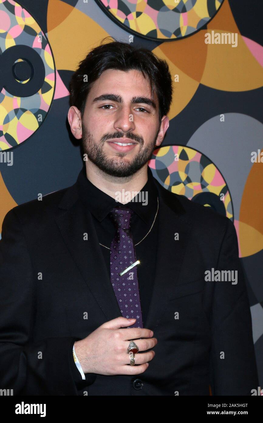 Beverly Hills, CA. 5th Jan, 2020. Adam Gabay at the after-party for HBO ...