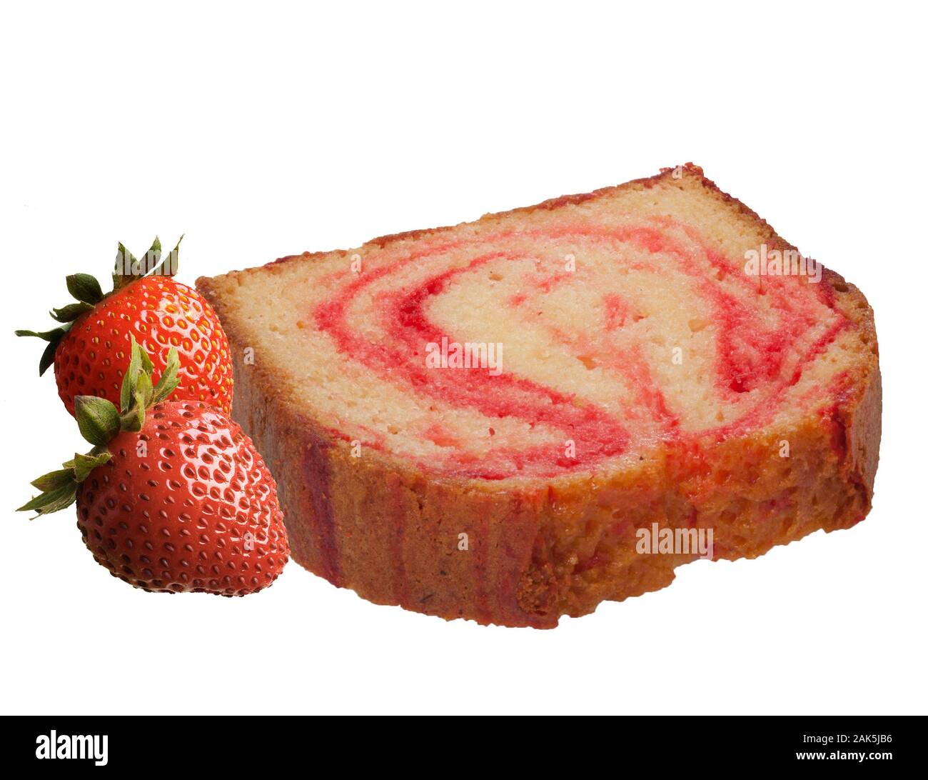 Red strawberry cake hi-res stock photography and images - Alamy