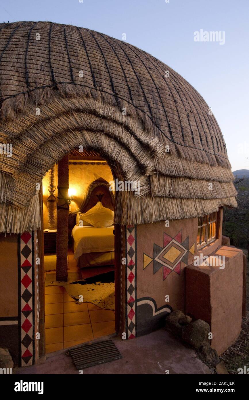 Eshowe: Hotel Protea Shakaland, Uebernachten in nachempfundenen Zulu ...