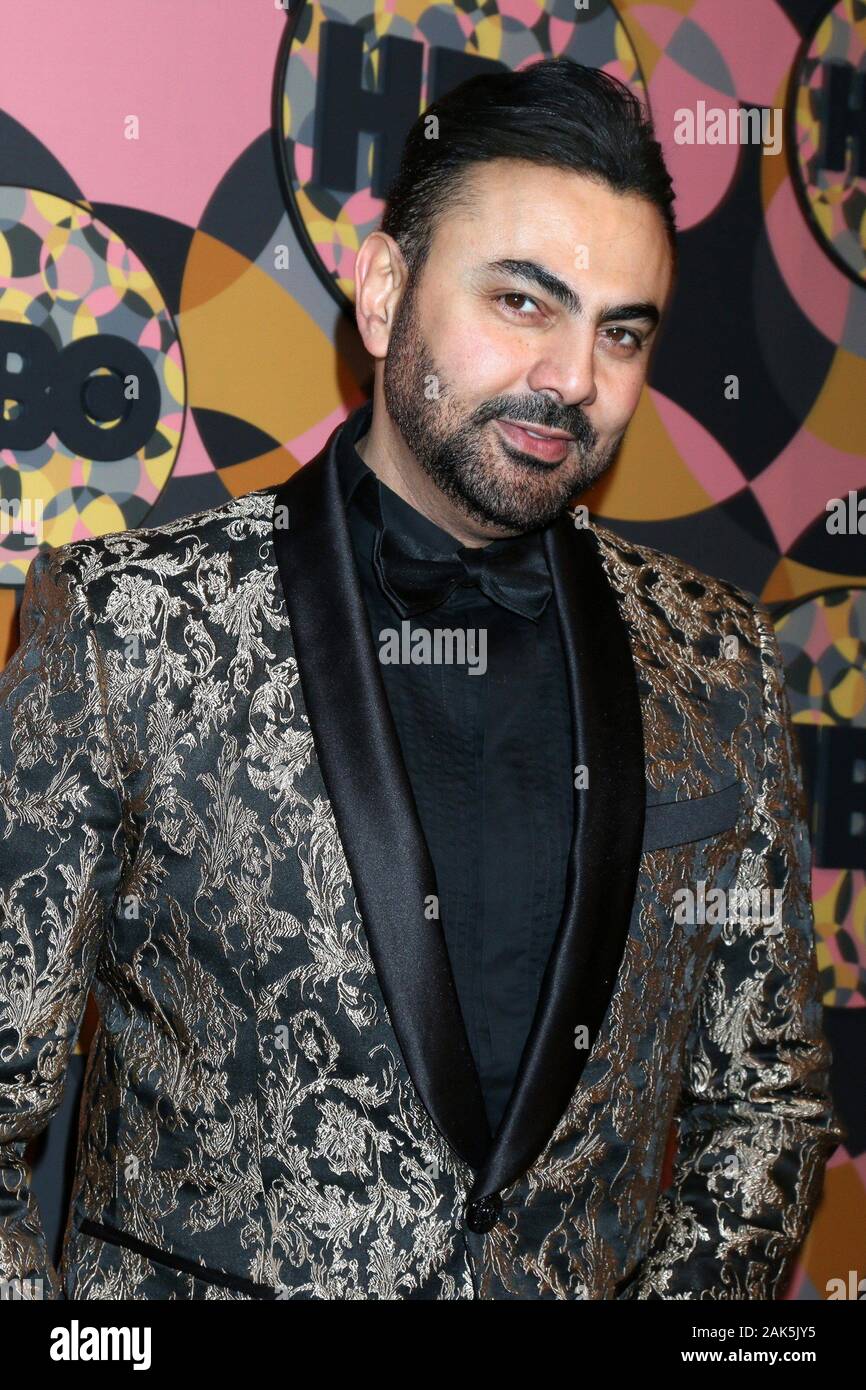 Beverly Hills, CA. 5th Jan, 2020. Mo Karim at the after-party for HBO ...