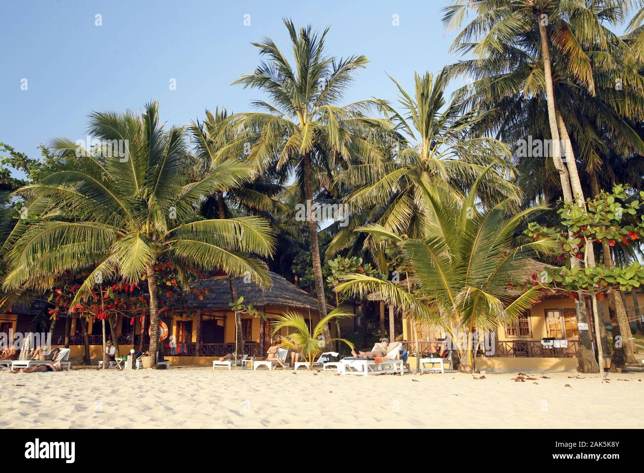 Insel Phu Quoq: Boote am Duong Dong Strand, Vietnam | usage worldwide ...