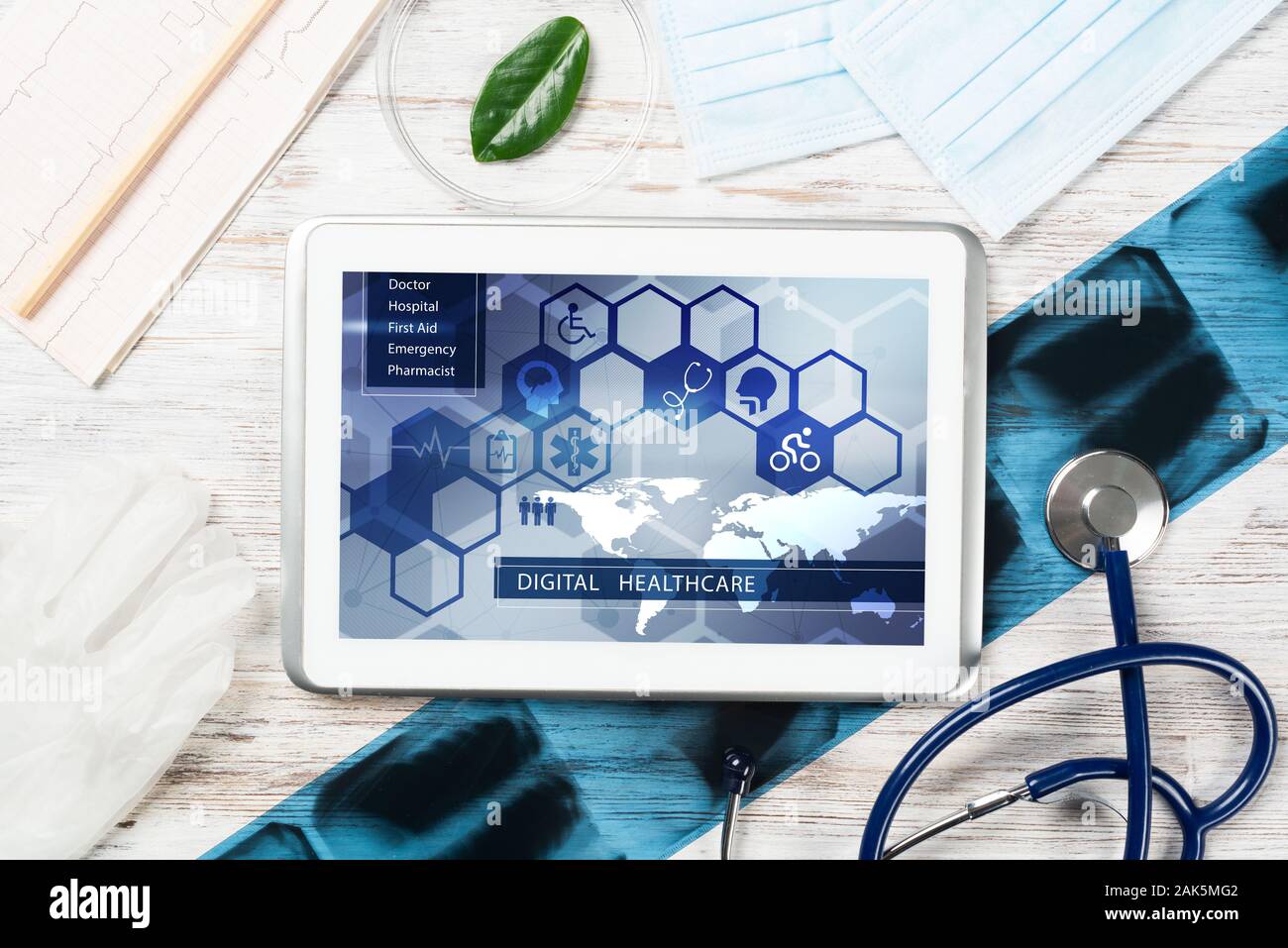 Modern social health insurance program Stock Photo - Alamy