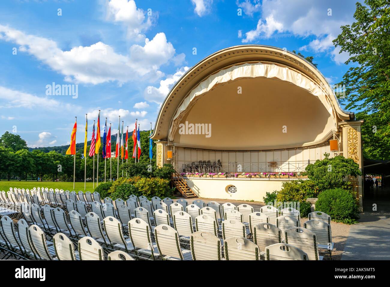 Concert Shell in Baden-Baden, Germany Stock Photo - Alamy