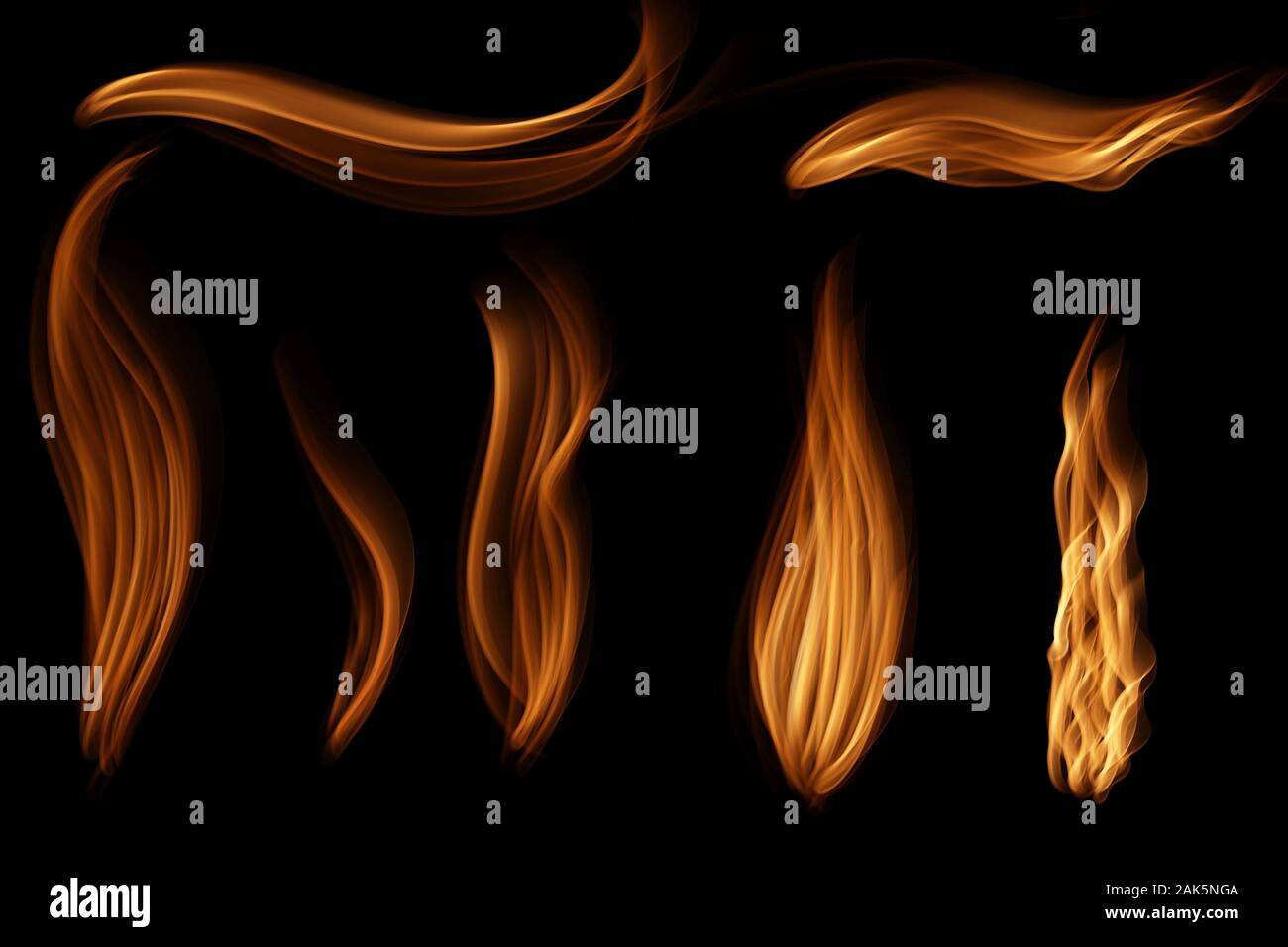 Flames illustration hi-res stock photography and images - Alamy