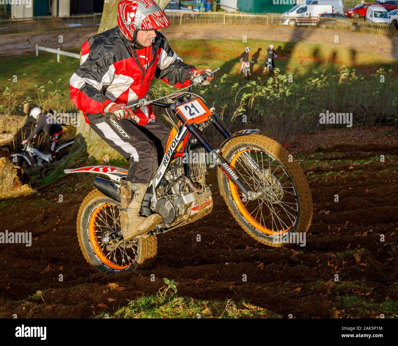 Norwich Viking Motor Cycle Club Motox-X Trials event at Cadders Hill ...