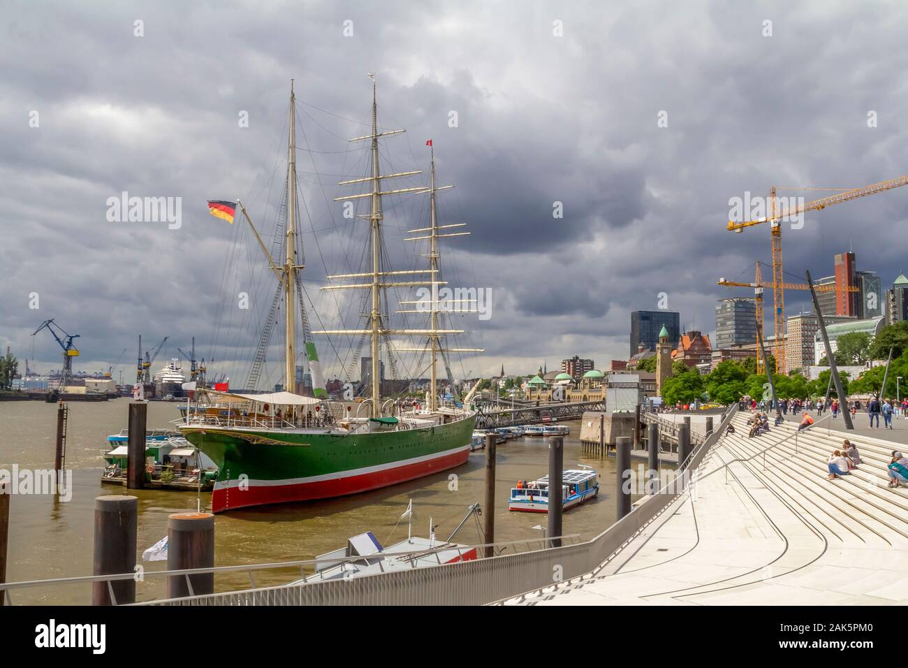 Stairs in the port hi-res stock photography and images - Alamy