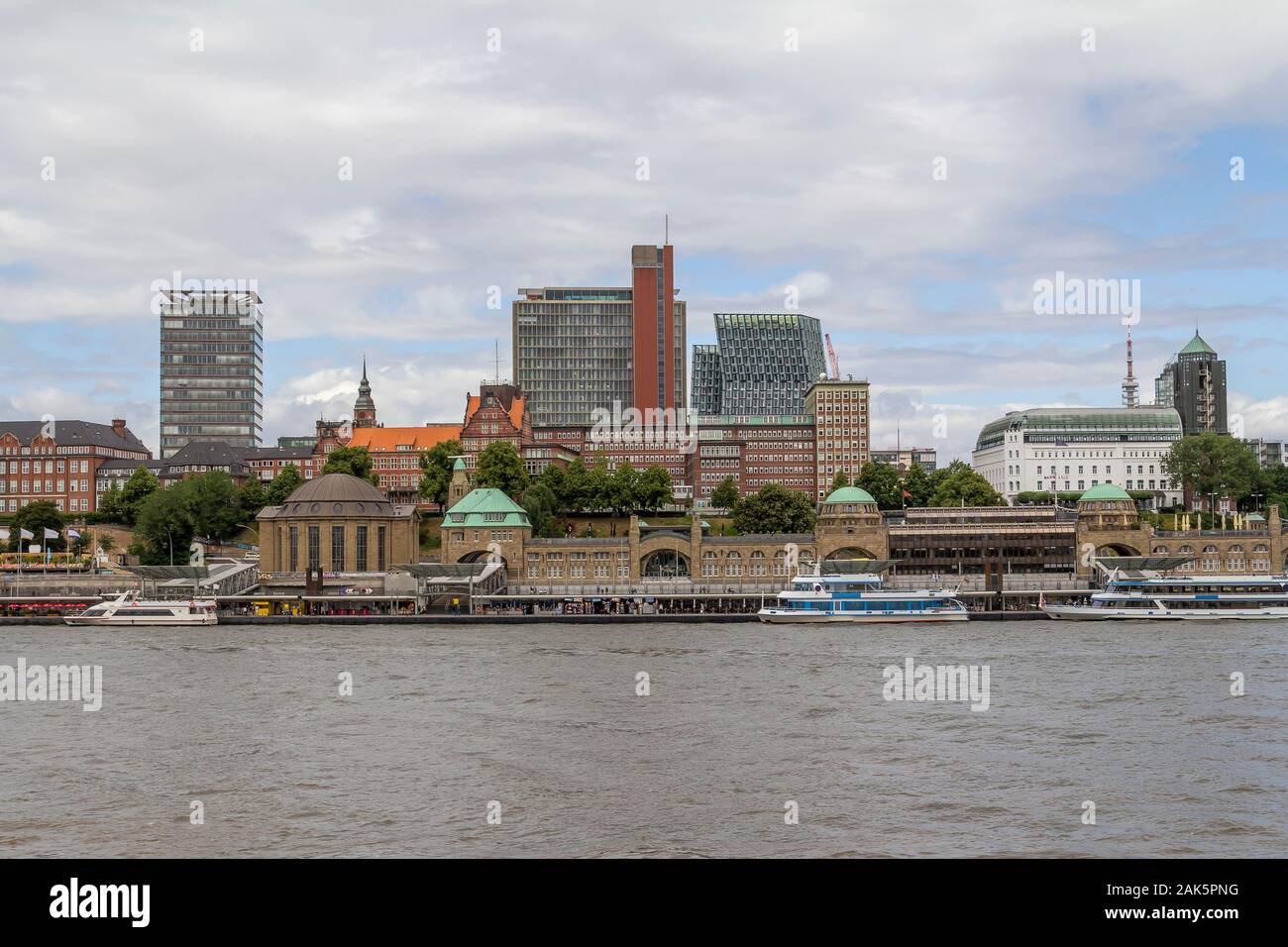 scenery around the Port of Hamburg in Germany Stock Photo - Alamy