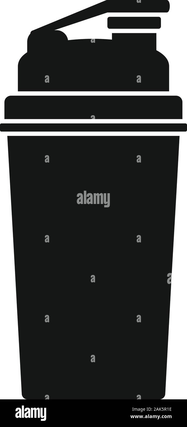 Shaker icon. Simple illustration of shaker vector icon for web design ...