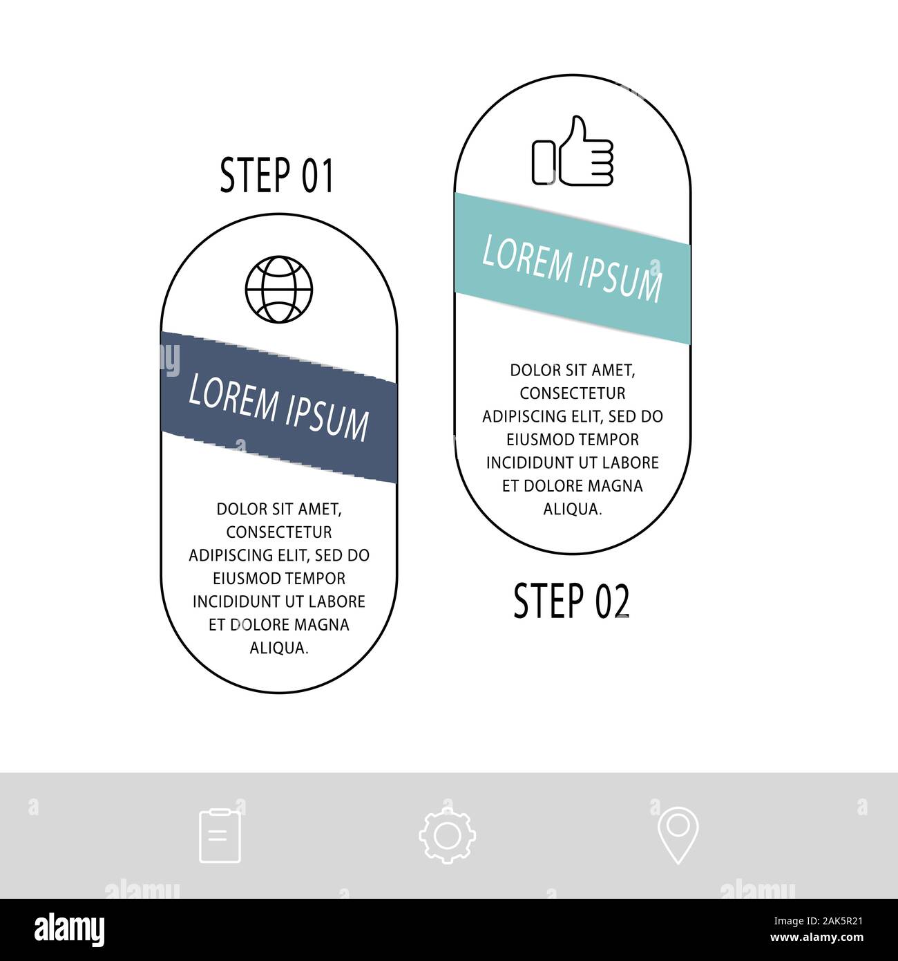 Presentation 2 Stock Vector Images - Alamy
