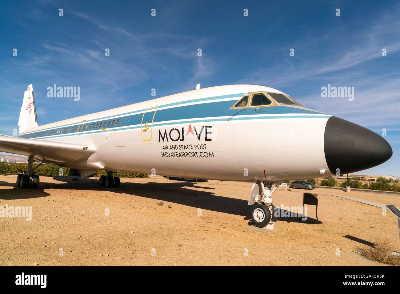 Convair CV-990 used by NASA as a Landing Systems Research Aircraft at ...