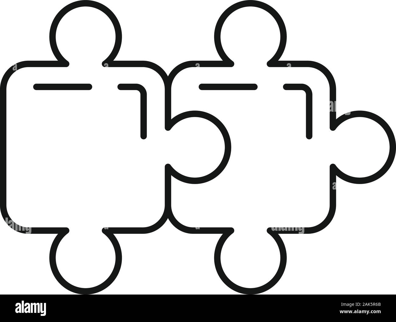 Quest puzzle icon. Outline quest puzzle vector icon for web design ...
