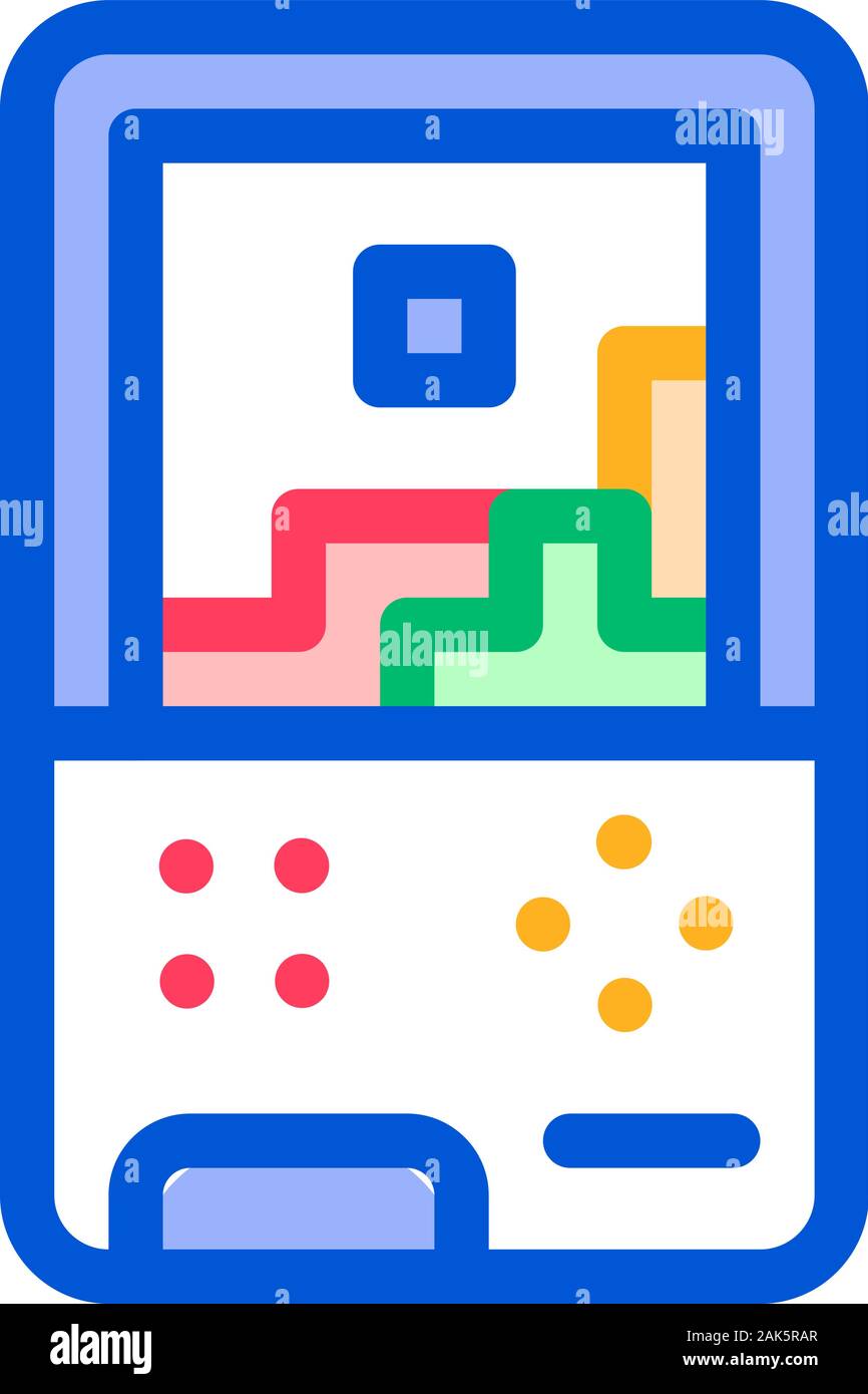 Interactive Kids Video Game Vector Icon Stock Vector Image & Art - Alamy