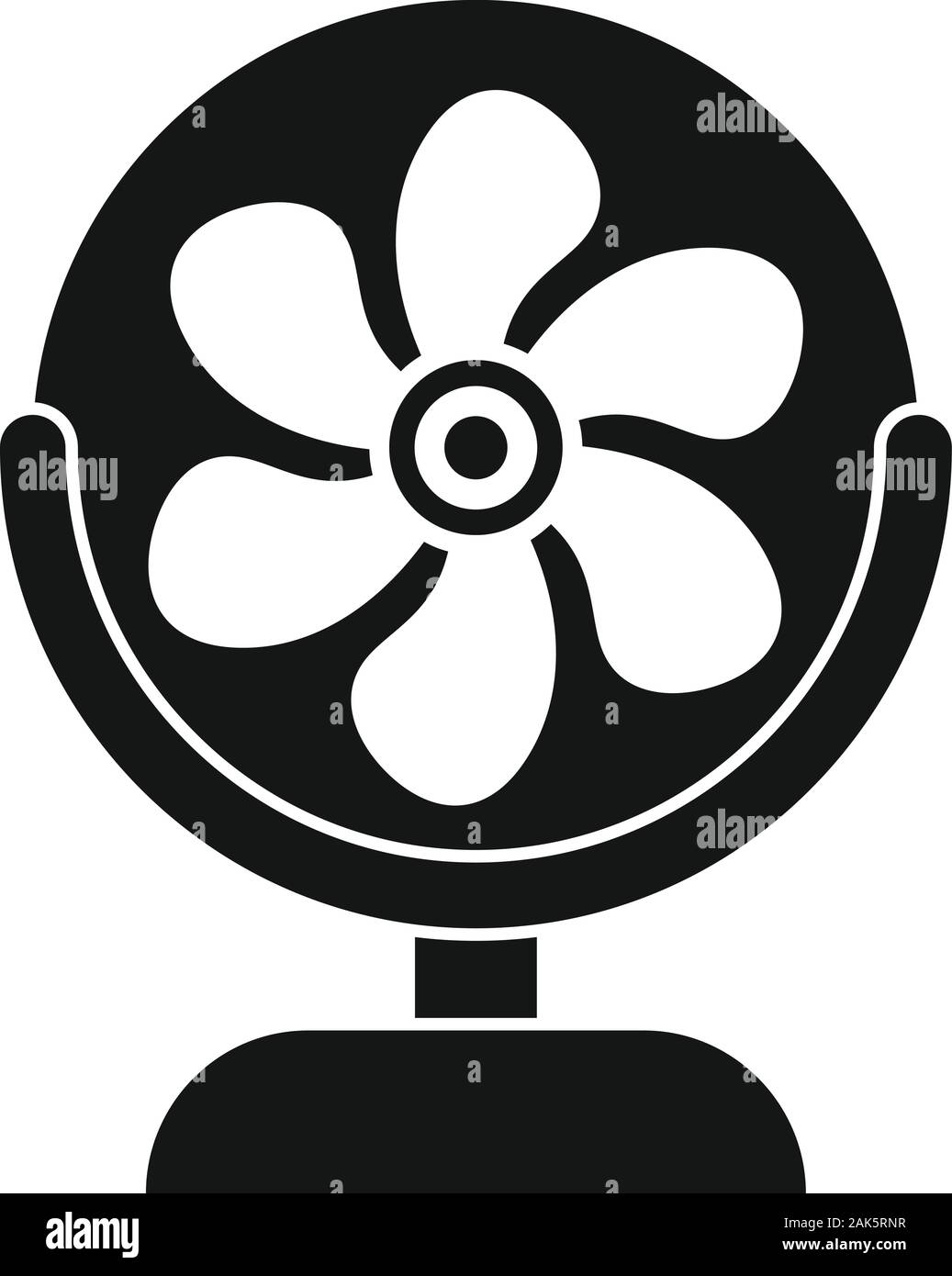 Air home fan icon. Simple illustration of air home fan vector icon for ...