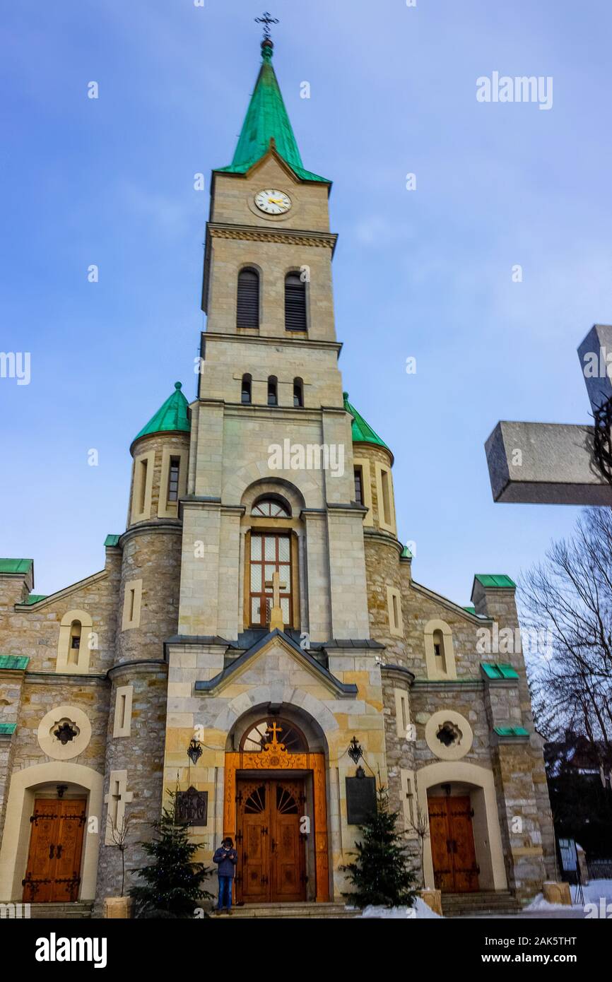 Wooden church zakopane poland hi-res stock photography and images - Alamy