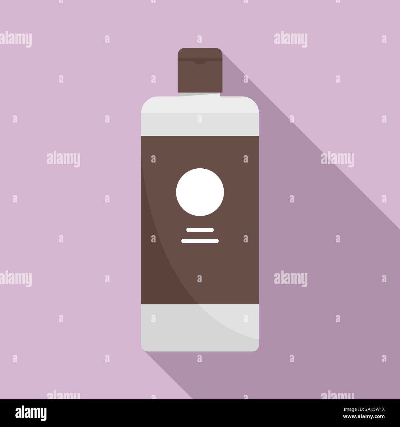 Hair dye icon. Flat illustration of hair dye vector icon for web design ...