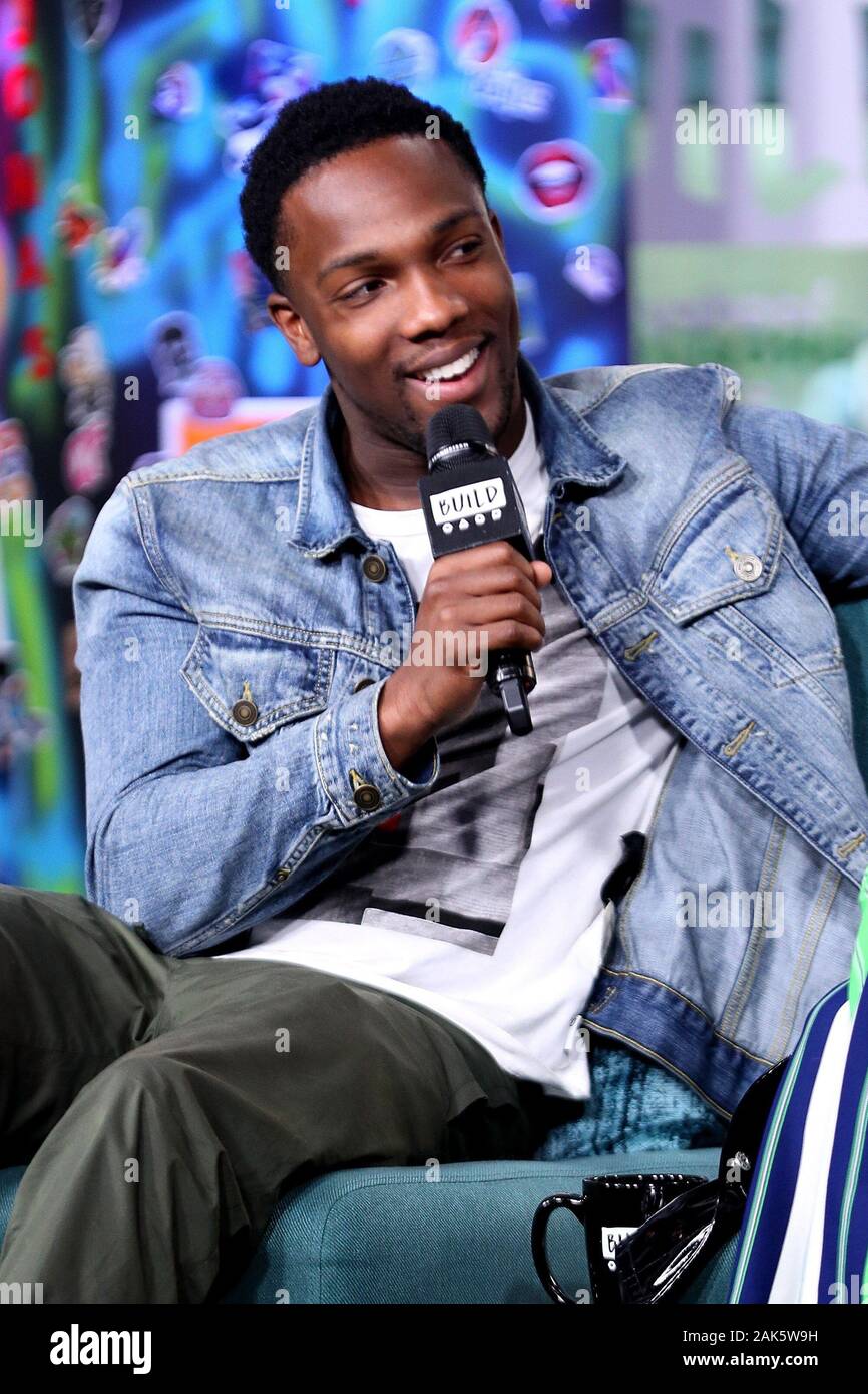 New York, NY, USA. 6th Jan, 2020. Tosin Cole inside for AOL Build ...