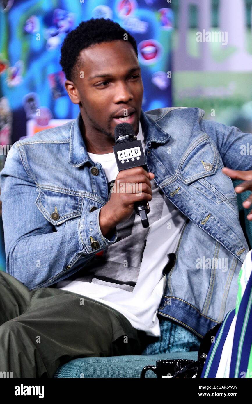 New York, NY, USA. 6th Jan, 2020. Tosin Cole inside for AOL Build ...