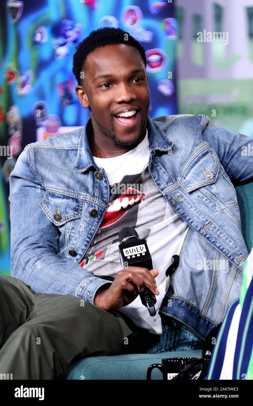 New York, NY, USA. 6th Jan, 2020. Tosin Cole inside for AOL Build ...