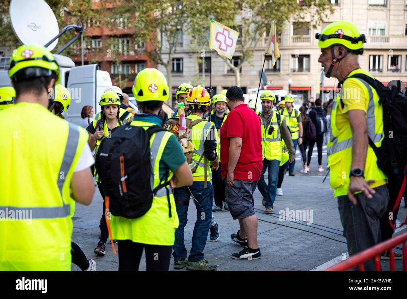 Photo of a catalan flag estelada hi-res stock photography and images ...