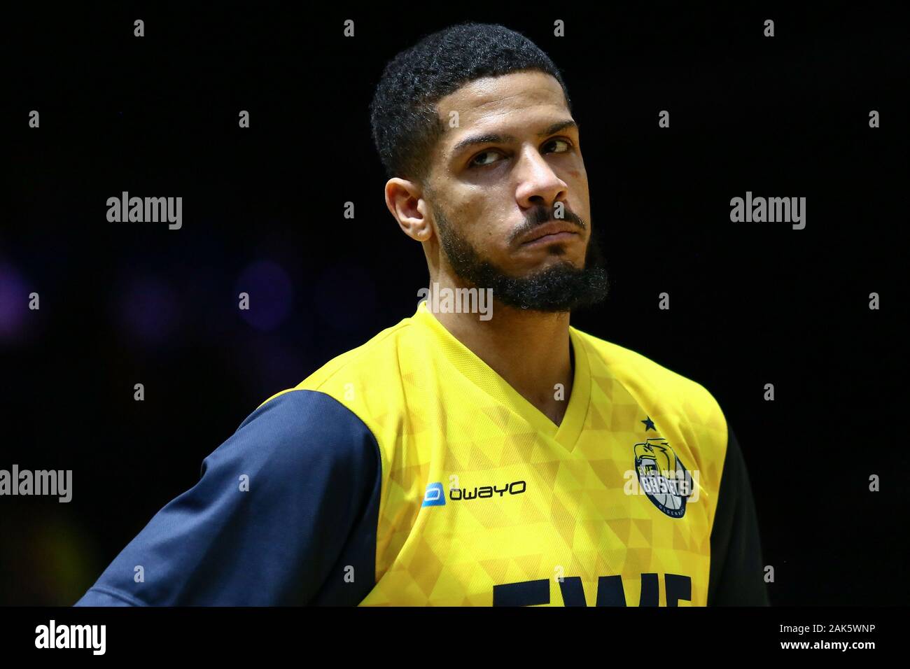 Braunschweig, Germany, December 30, 2019: portrait of Tyler Larson ...