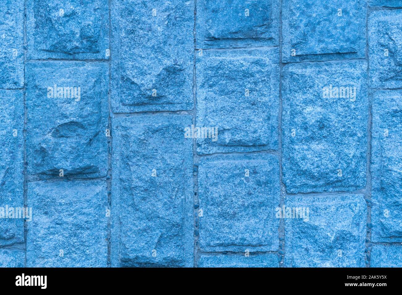 Blue Concrete wall texture. Urban wall, the concrete surface is blue ...