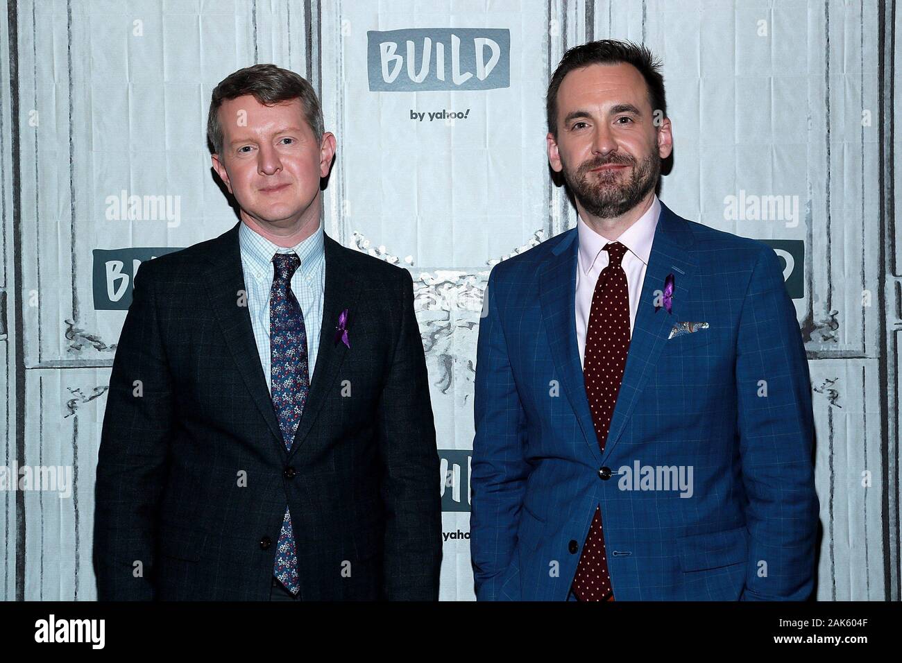 New York, NY, USA. 6th Jan, 2020. Ken Jennings, Brad Rutter inside for ...